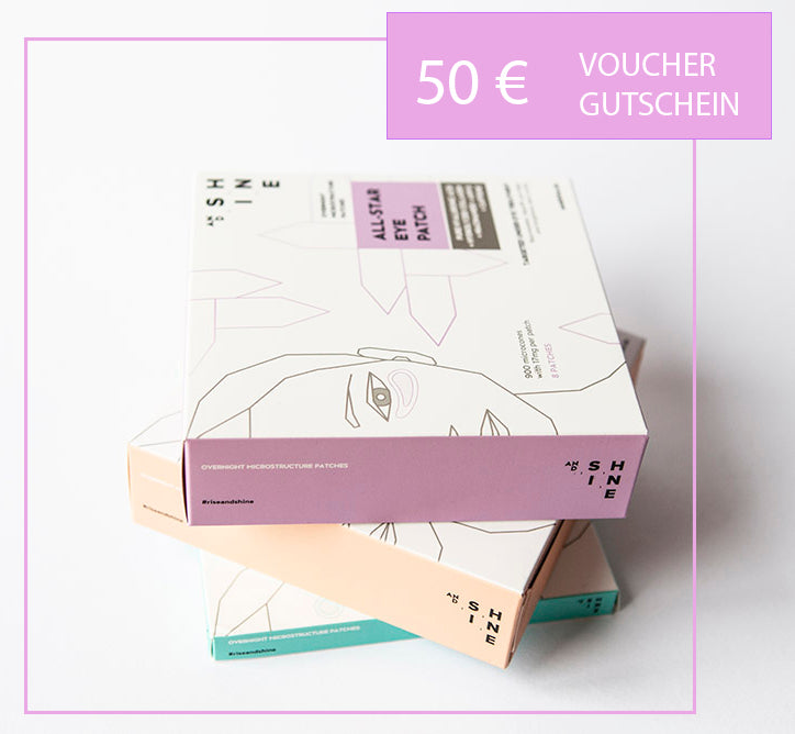 AND SHINE Vouchers-Gutscheine – Skincare patches with microneedling ...